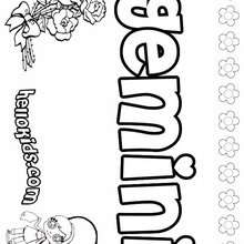 Hello my name is coloring pages